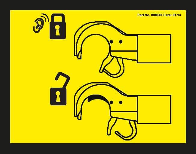 BoSS Claw Safety Label – Werner UK Sales & Distribution Ltd